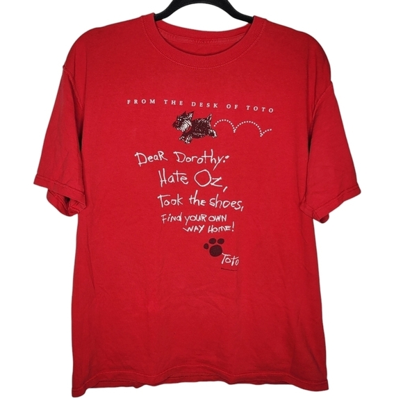 Fruit of the Loom | Tops | Vtg Dear Dorothy Hate Wizard Oz Find Your ...